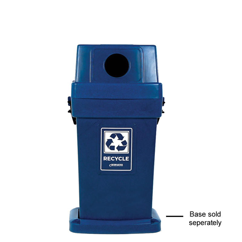 30 Gallon Recycle Bin & Cover | InterChem